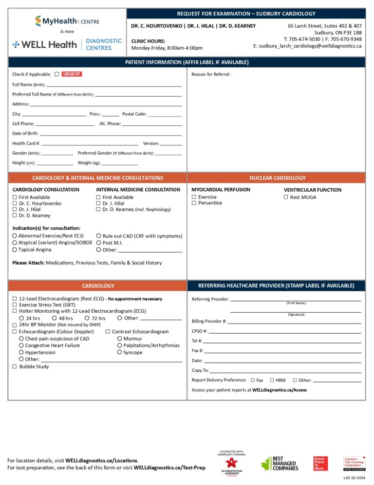 WELL Diagnostics | Requisitions